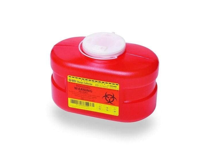 3.3 Quart Sharps - Approved Storage & Waste