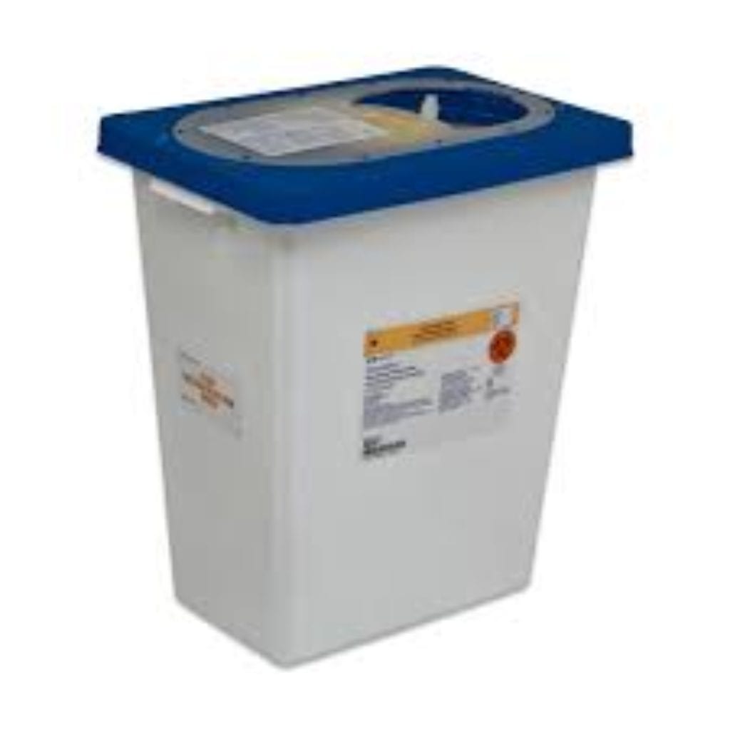 8 Gallon Non-Hazardous Pharmaceutical Container (Slide Lid) - Approved ...